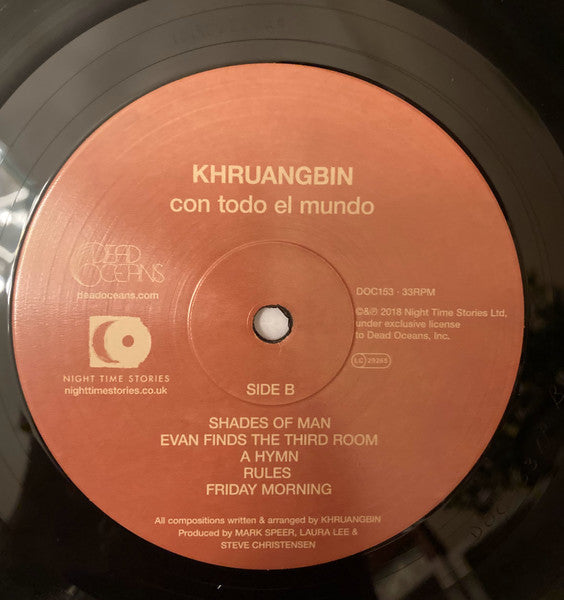 Khruangbin – Con Todo El Mundo – Vinyl Pursuit Inc