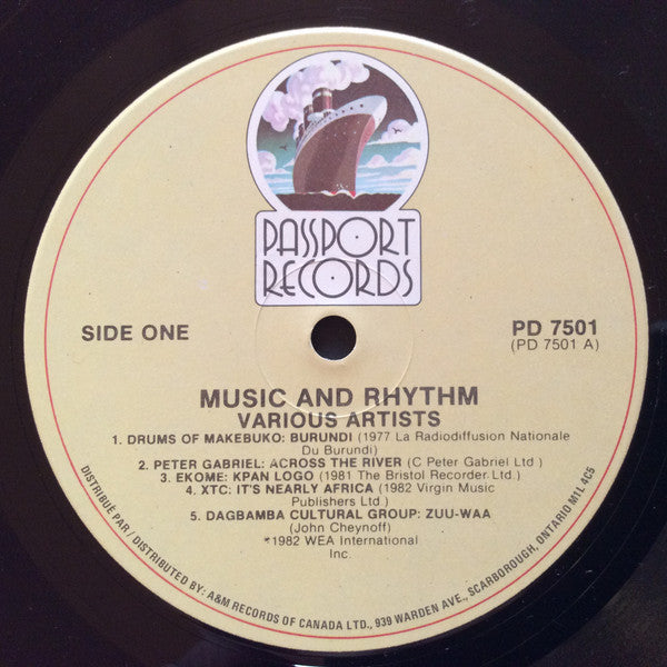 Various – Music And Rhythm - 1982 Double Album - Vinyl Pursuit Inc