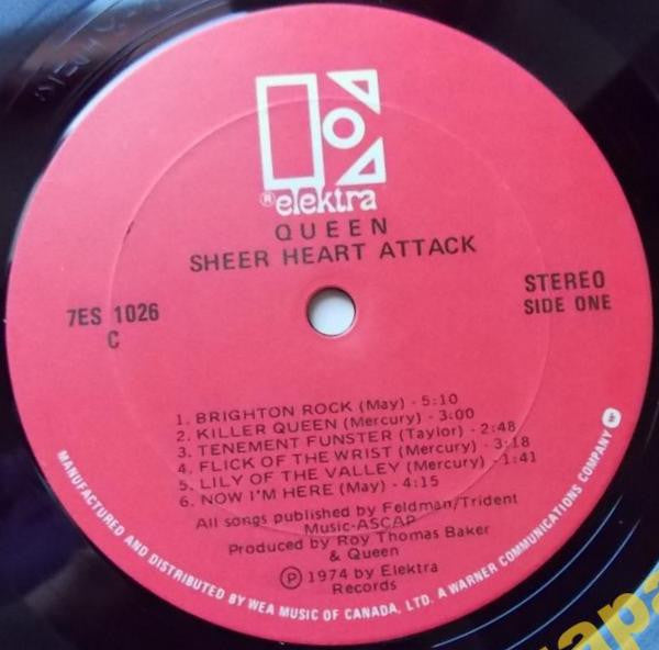 Queen – Sheer Heart Attack – Vinyl Pursuit Inc