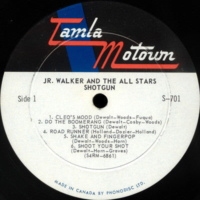 Jr Walker And The All Stars – Shotgun - 1965 Original – Vinyl Pursuit Inc