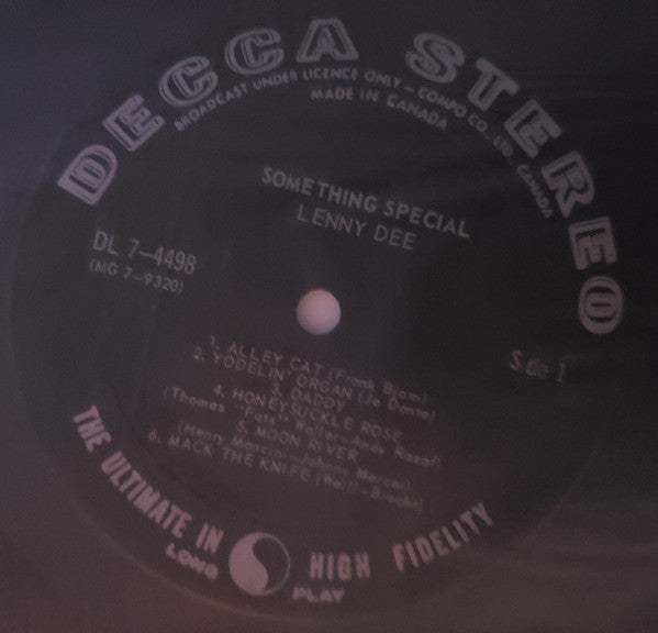 Lenny Dee – Something Special – Vinyl Pursuit Inc