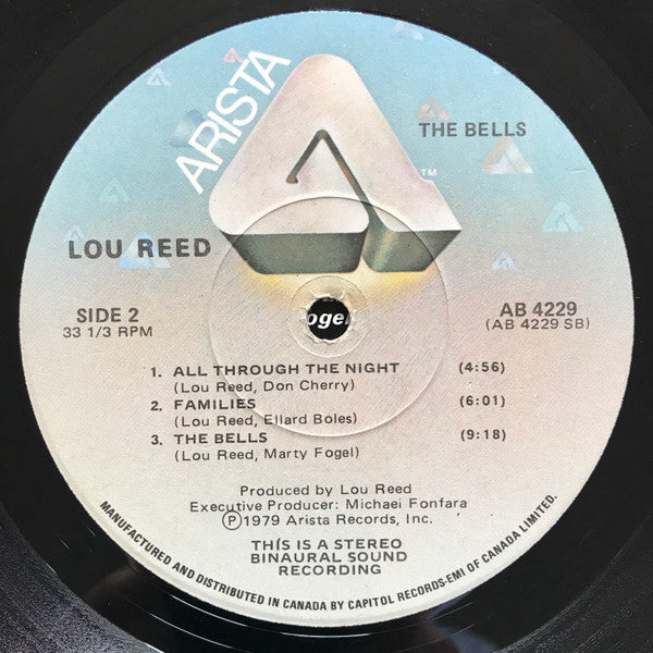 Lou Reed – The Bells - 1979 Original! – Vinyl Pursuit Inc