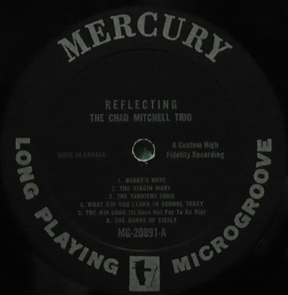 The Chad Mitchell Trio Reflecting 1964 Mono Original Vinyl