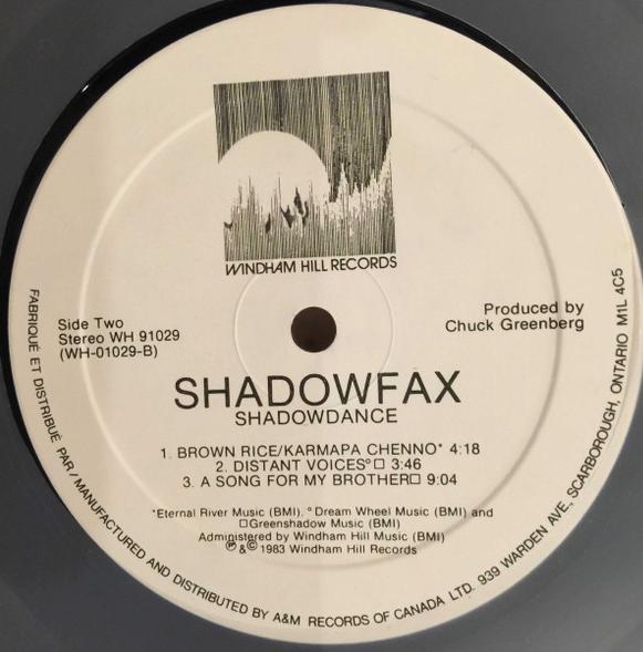 Shadowfax – Shadowdance – Vinyl Pursuit Inc