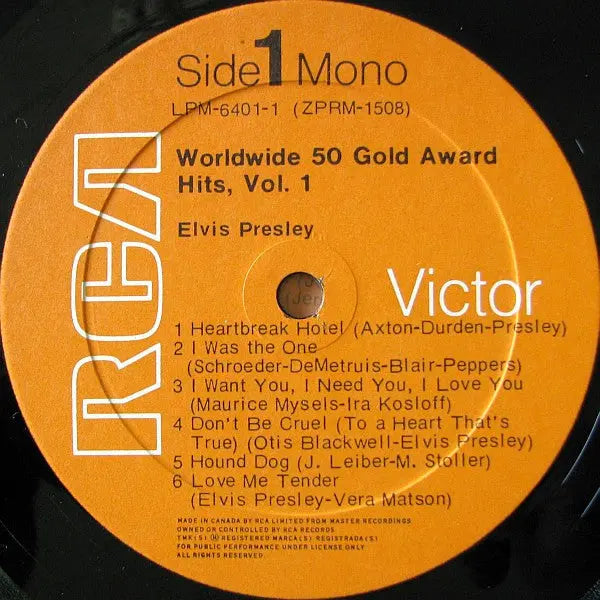 Elvis – Worldwide 50 Gold Award Hits, Vol. 1 - 1970 Box Set with ...