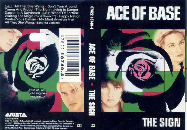 Ace Of Base – The Sign - Cassette - Vinyl Pursuit Inc