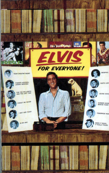Elvis Presley – Elvis For Everyone! - Cassette SEALED!! – Vinyl Pursuit Inc