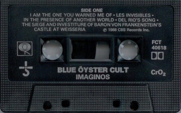Blue Öyster Cult – Imaginos - 1988 Cassette – Vinyl Pursuit Inc