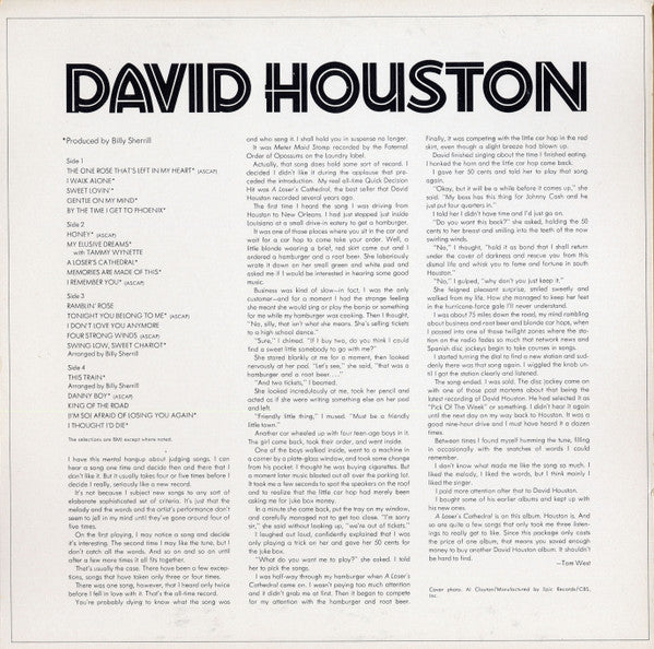 David Houston – David Houston - Vinyl Pursuit Inc