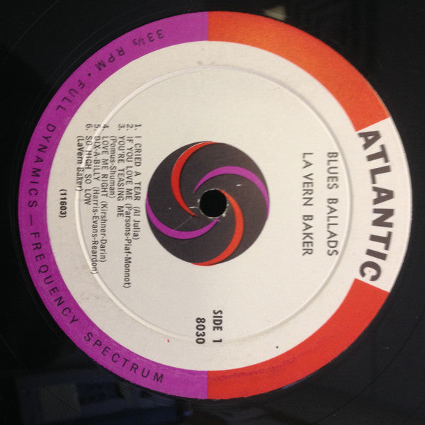 LaVern Baker ‎– Blues Ballads - 1960 MONO US Pressing, Rare – Vinyl ...