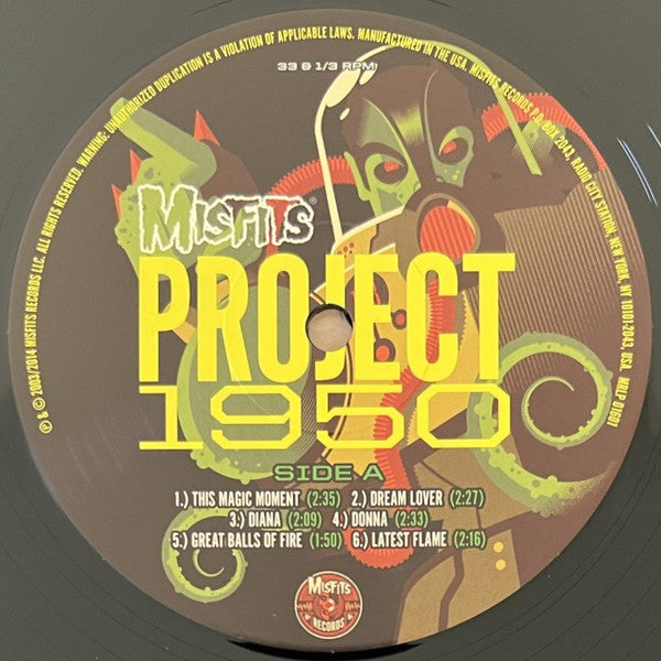 Misfits – Project 1950 - Expanded Edition - Vinyl Pursuit Inc