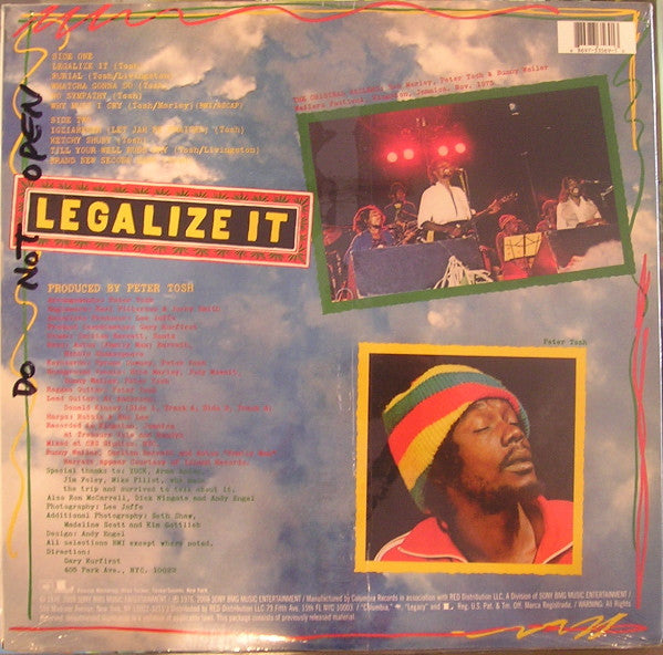 Peter Tosh – Legalize It – Vinyl Pursuit Inc