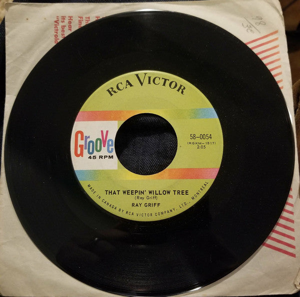 Ray Griff – The Weepin' Willow Tree - 7" Single, 1965 Original, Rare ...