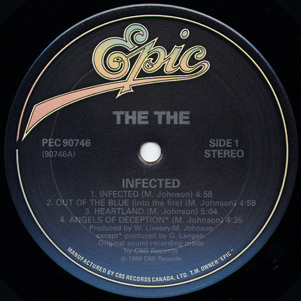 The The – Infected - 1986 Original in Shrinkwrap! – Vinyl Pursuit Inc