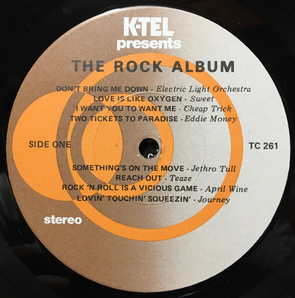 The Rock Album - 1980 Compilation - Vinyl Pursuit Inc