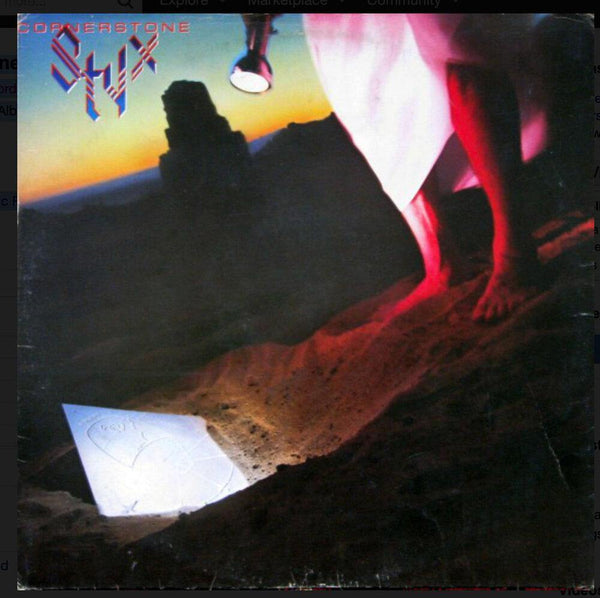 Styx ‎– Cornerstone - 1979 - Vinyl Pursuit Inc