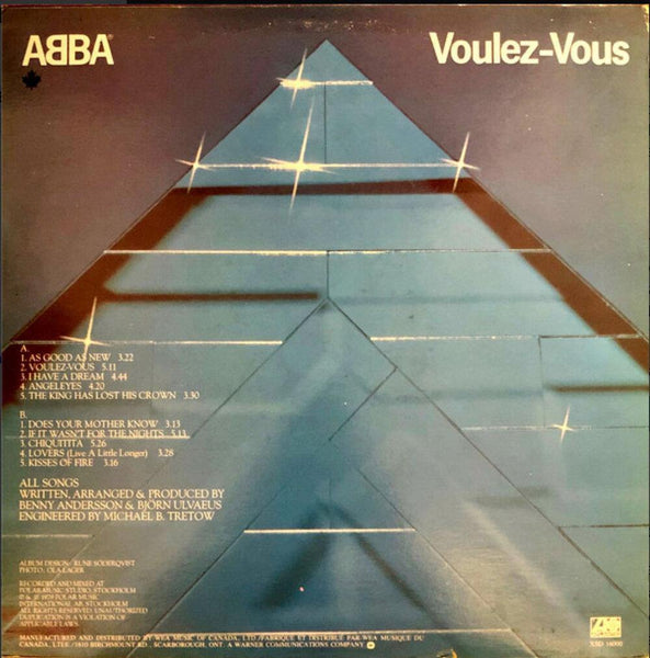 ABBA ‎– Voulez-Vous - 1979 – Vinyl Pursuit Inc