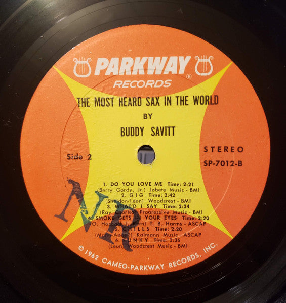 Buddy Savitt – The Most Heard Sax In The World - 1962 US Pressing ...