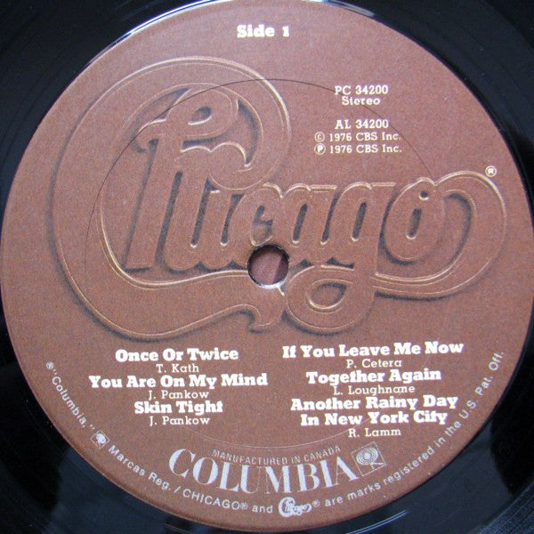 Chicago – Chicago X - Vinyl Pursuit Inc