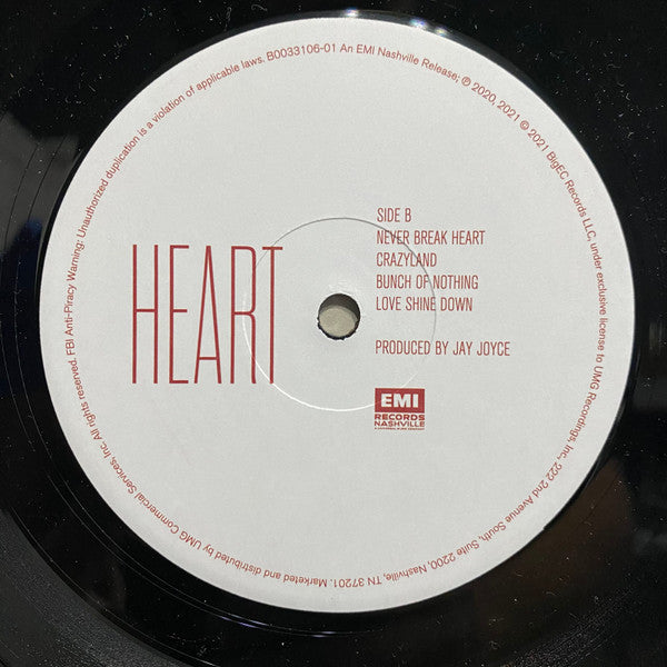 Eric Church – Heart US 2021 Pressing -Sealed - Vinyl Pursuit Inc