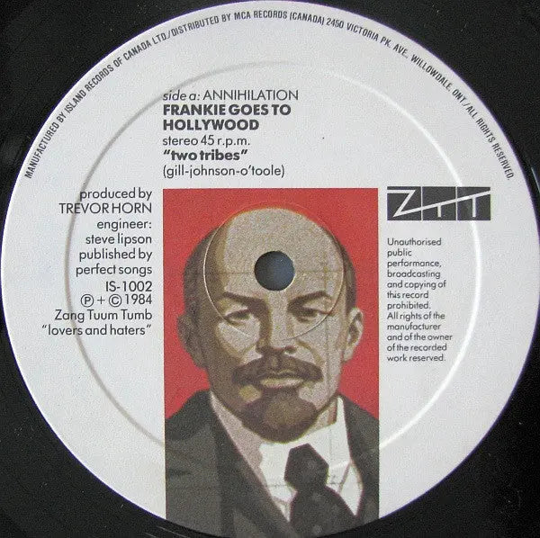 Frankie Goes To Hollywood – Two Tribes - 1984 Original! - Vinyl – Vinyl ...