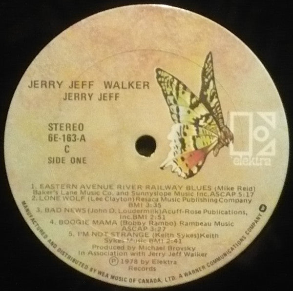 Jerry Jeff Walker – Jerry Jeff – Vinyl Pursuit Inc
