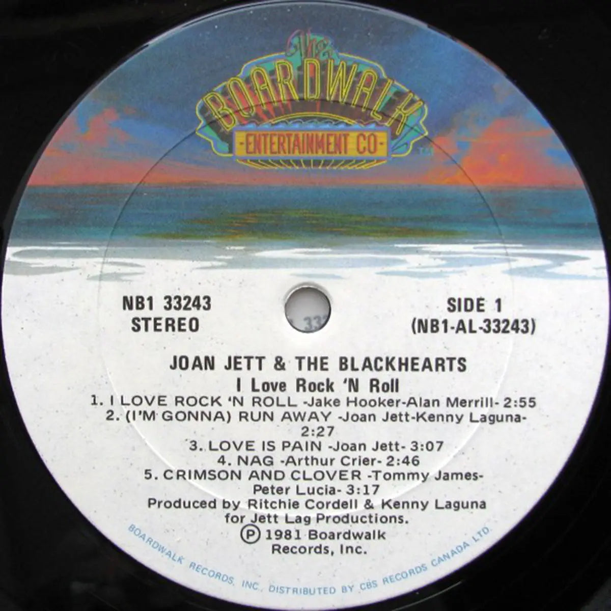 Joan Jett & The Blackhearts – I Love Rock 'N Roll - 1981 Original ...