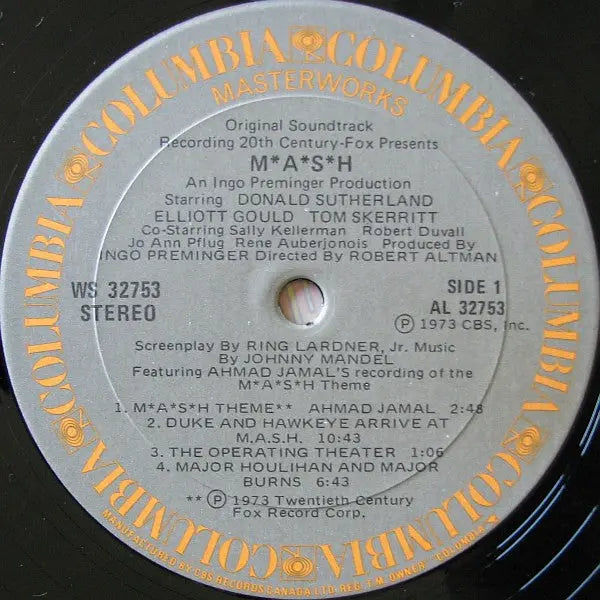 MASH - Original Soundtrack Recording – Vinyl Pursuit Inc