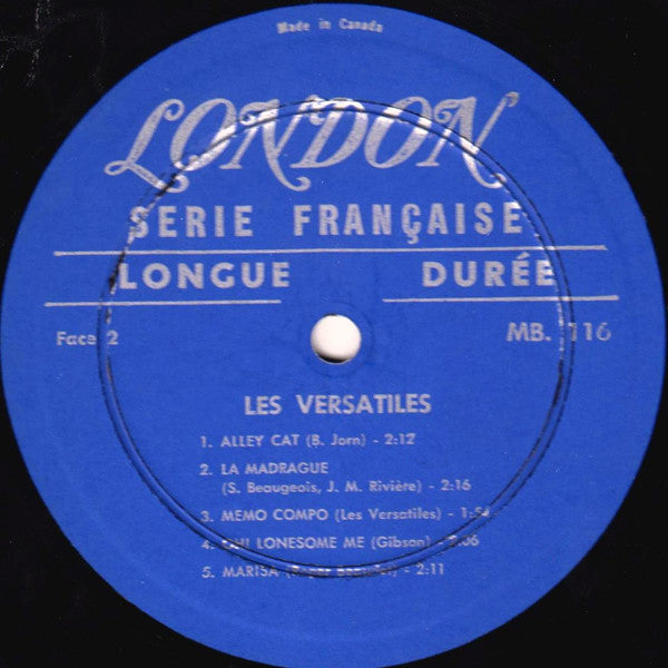 Les Versatiles – Les Versatiles - Vinyl Pursuit Inc