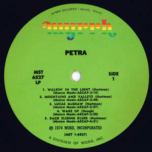 Petra – Petra - 1974 US Original – Vinyl Pursuit Inc