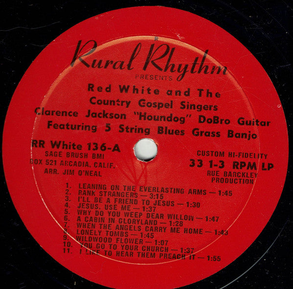 Red White And The Country Gospel Singers – Red White & The Country Gos ...