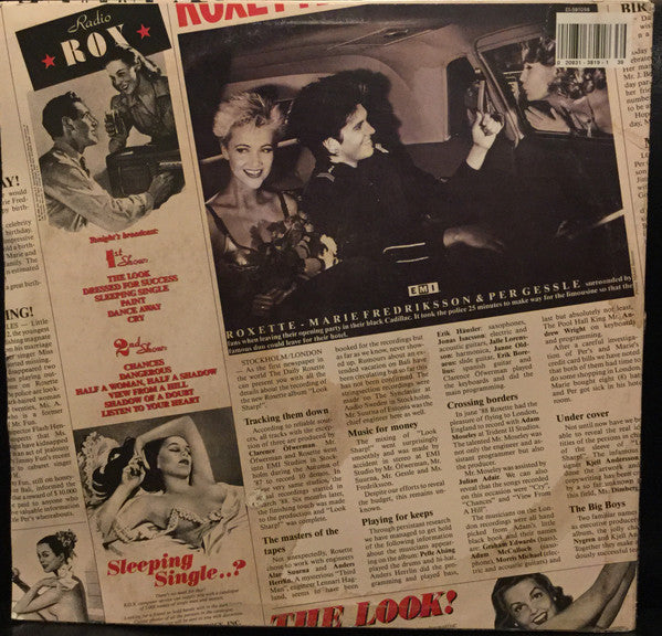 Roxette – Look Sharp! 1988 US Original, Rare – Vinyl Pursuit Inc