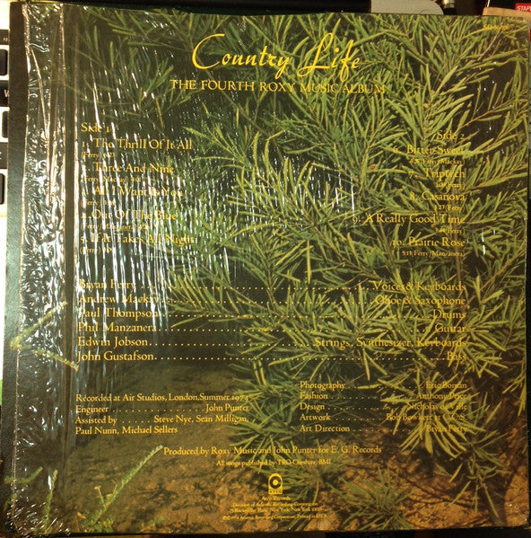 Roxy Music – Country Life – Vinyl Pursuit Inc