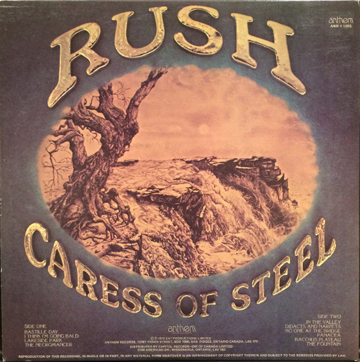 Rush – Caress Of Steel - 1975 Orginal! – Vinyl Pursuit Inc