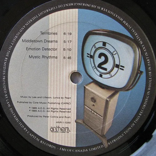 Rush – Power Windows - 1985 Original – Vinyl Pursuit Inc