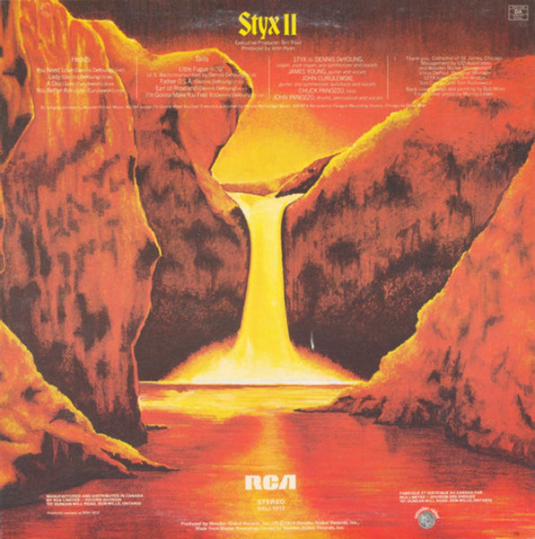 Styx – Styx II – Vinyl Pursuit Inc