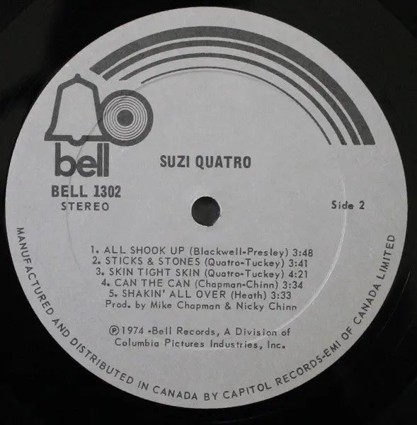 Suzi Quatro – Suzi Quatro - 1974 Original! – Vinyl Pursuit Inc