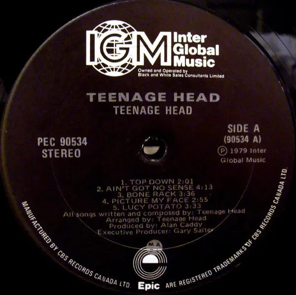 Teenage Head – Teenage Head - 1979 Original – Vinyl Pursuit Inc