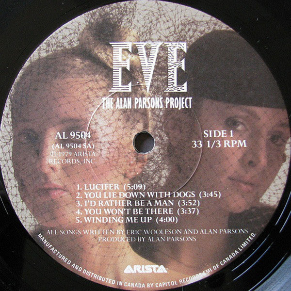 The Alan Parsons Project – Eve - 1979 – Vinyl Pursuit Inc