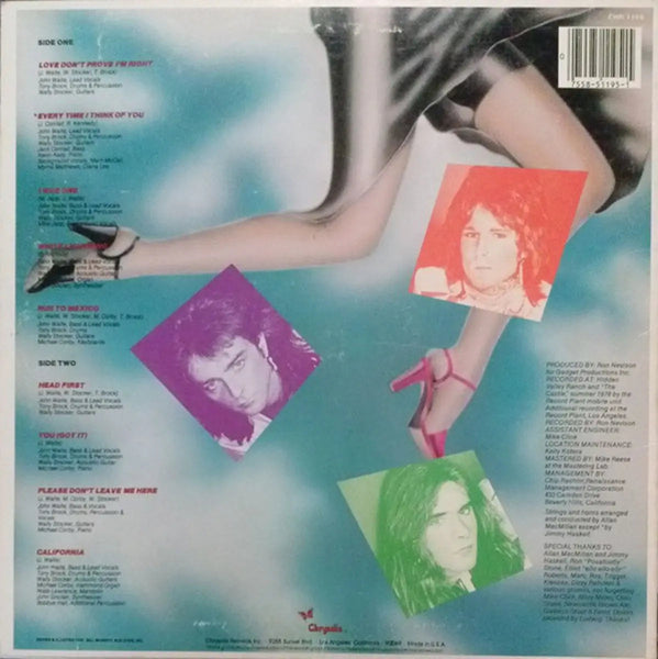 The Babys – Head First - 1979 – Vinyl Pursuit Inc