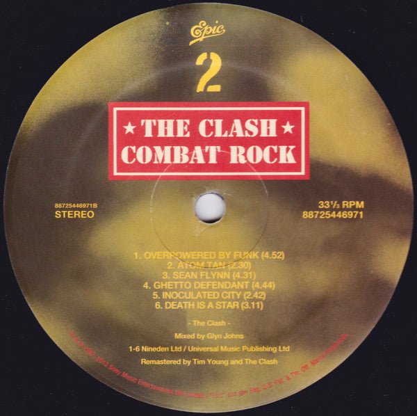 The Clash – Combat Rock - 180 g – Vinyl Pursuit Inc