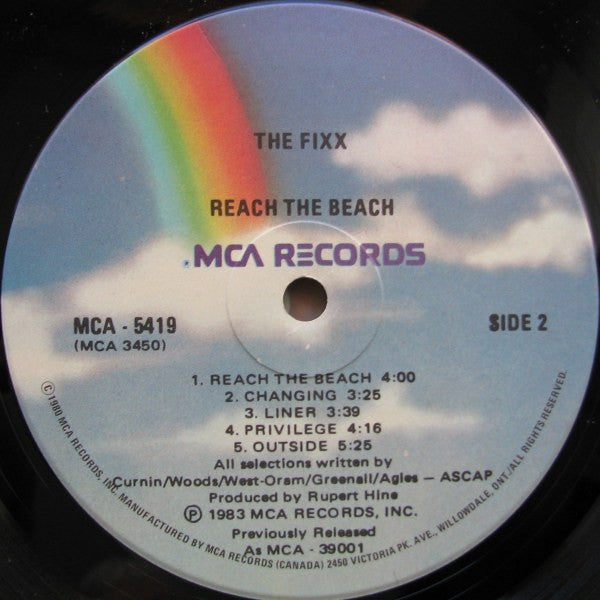 The Fixx – Reach The Beach – Vinyl Pursuit Inc