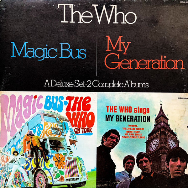 The Who – Magic Bus / The Who Sings My Generation - 1977 US Pressing ...