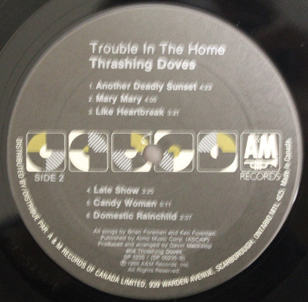 Thrashing Doves – Trouble In The Home - Vinyl Pursuit Inc