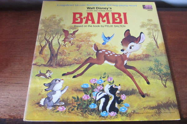 Unknown Artist – Walt Disney's Story And Songs From Bambi – Vinyl ...