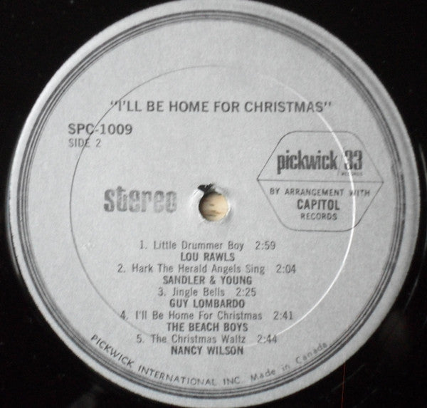 Various – I'll Be Home For Christmas – Vinyl Pursuit Inc