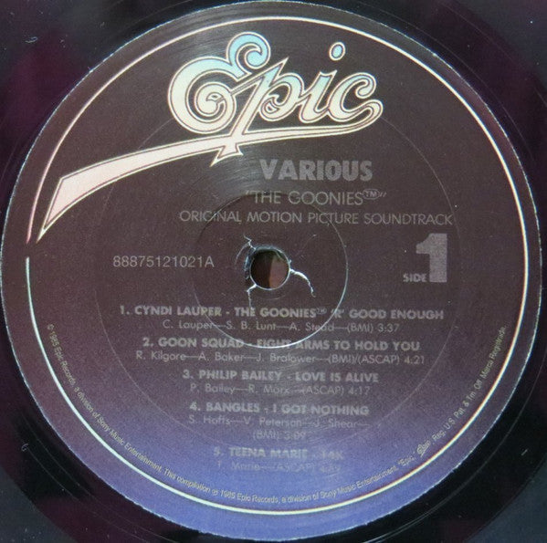 Various – The Goonies - Original Motion Picture Soundtrack US 2015 Pre ...