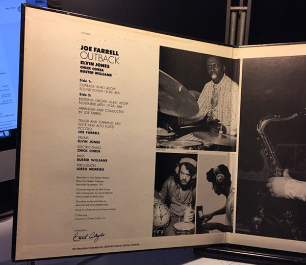 Joe Farrell – Outback – Vinyl Pursuit Inc