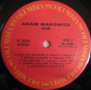 Adam Makowicz – Adam – Vinyl Pursuit Inc