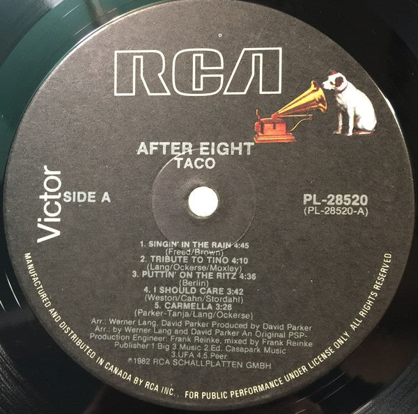 Taco – After Eight – Vinyl Pursuit Inc